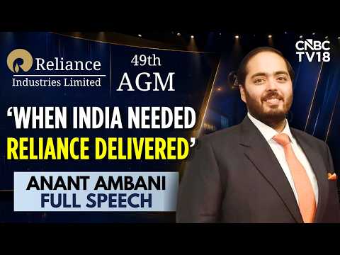 Anant Ambani's Full Speech at RIL 49th AGM | 2 Lakh Green Jobs, $3 Billion Deal & New Energy Vision