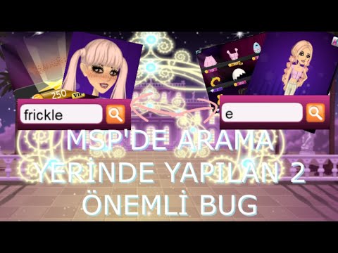 MSP - Arama Yerinde Bulunabilecek 2 Bug  (Rare Çil) OHA