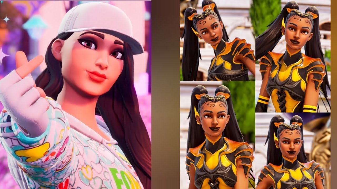 Fortnite Colorful Ruby Victory Royale Win 🩷🩵💛 ️🤍 : 💛 Fortnite Honeydancer GamePlay 🖤 - YouTube