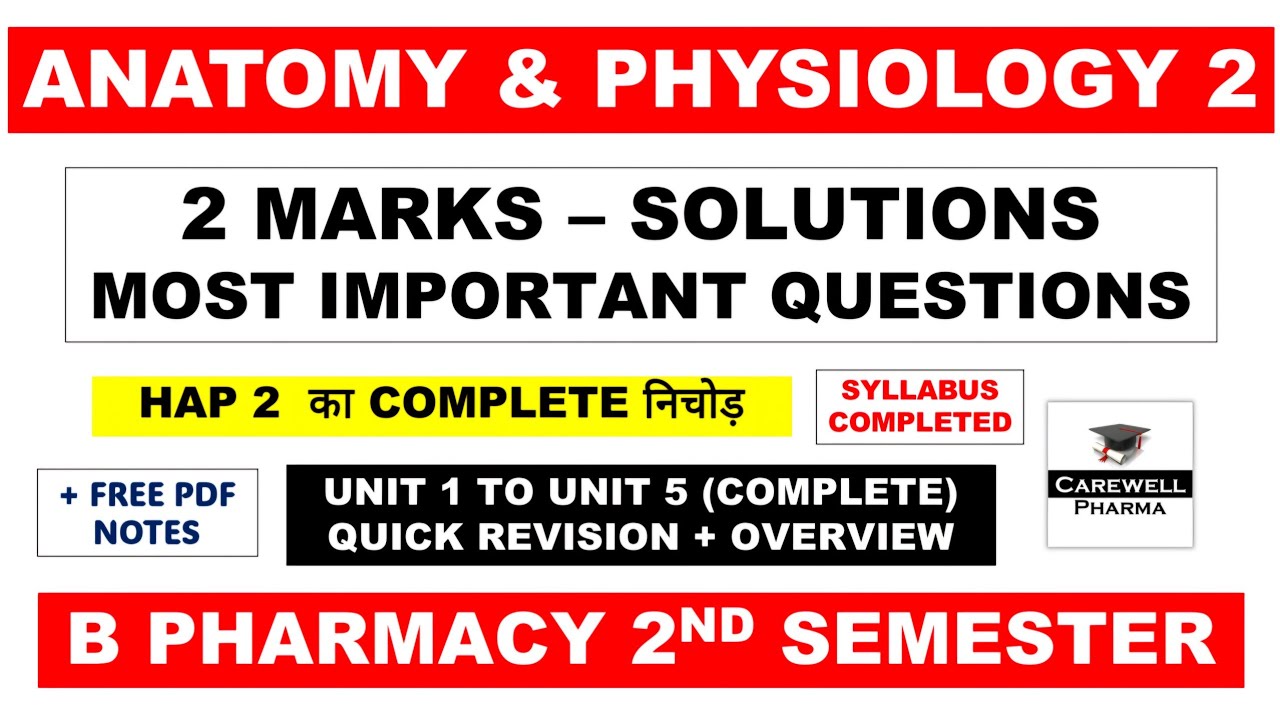 2 Marks Solutions || Hap 2nd Semester important questions || Hap 2 important questions ...