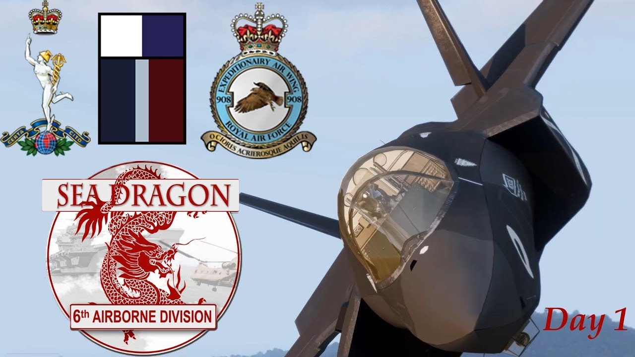 Arma 3 - Operation Sea Dragon - Day 1 - 6th Airborne Division - YouTube
