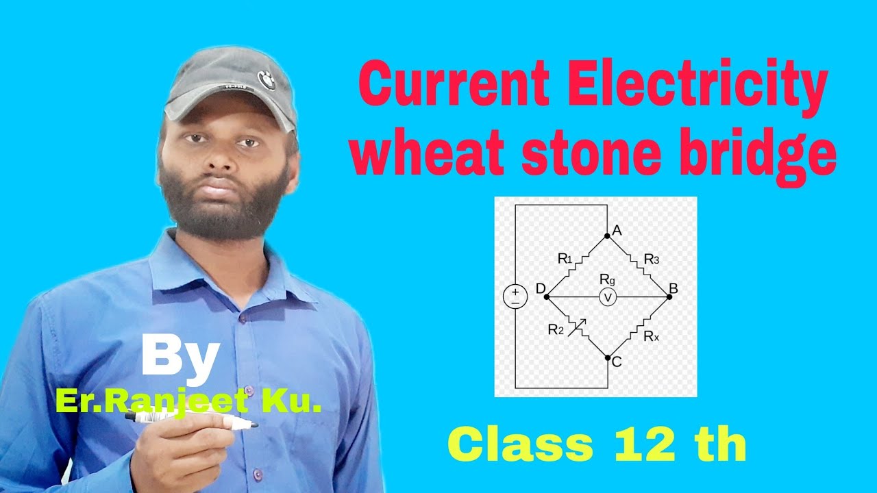 Current electricity wheat stone bridge class 12 - YouTube