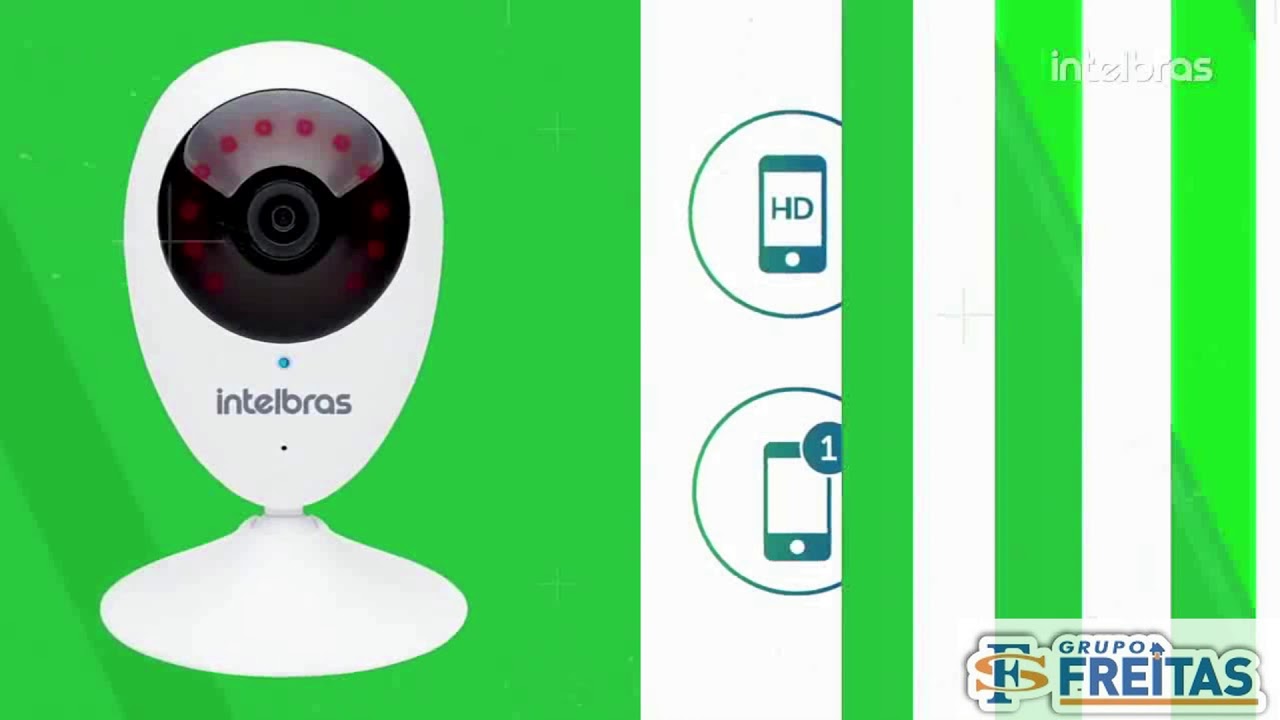 Câmera de Segurança com WiFi HD, Intelbras, IC3 (Grupo Freitas) - YouTube