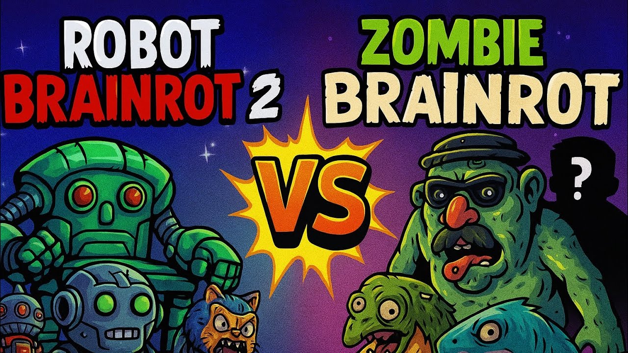 Robot Brainrot vs Zombie Brainrot ⚡ EPIC Italian Merge Fellas Battle! 🤖 ...