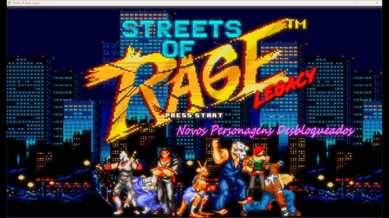 ⭐👇 Streets of Rage Legacy - OpenBoR | OpenBoR Games - YouTube