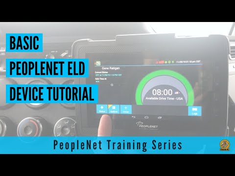 Basic PeopleNet ELD Training for 2020 - YouTube