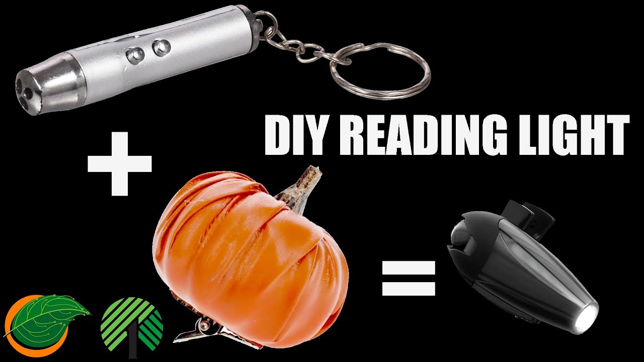 DIY Reading Light from Dollar Tree Parts - YouTube