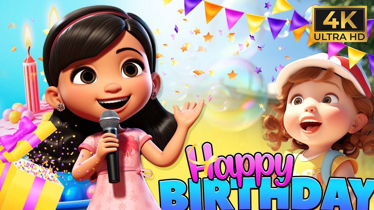 Best Happy Birthday Rhyme | #TinyGeniusTV Nursery Rhymes & Kids Songs 🎂 ...