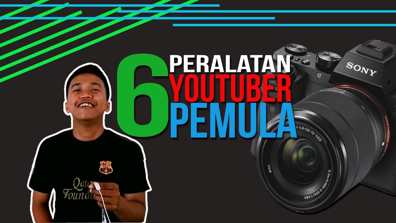 6 PERALATAN YOUTUBER PEMULA (SIX VIDEO) - YouTube