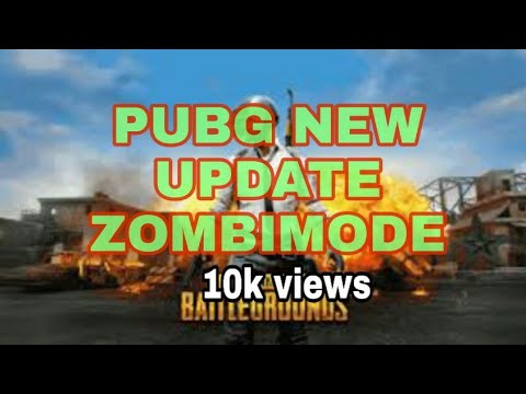 PUBG NEW UPDAE ZOMBIE MODEPLAY