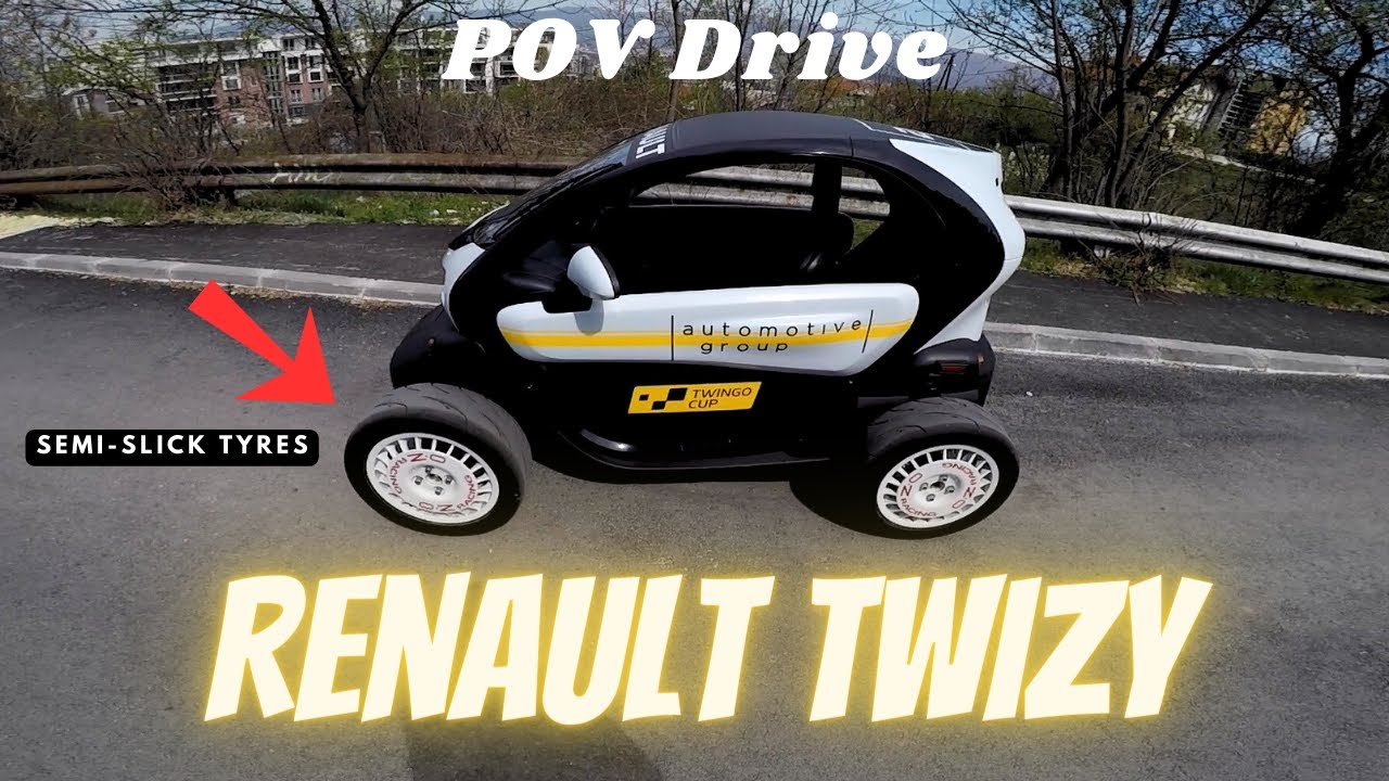 Renault Twizy (17hp) - POV Drive | Cars by Vik - YouTube