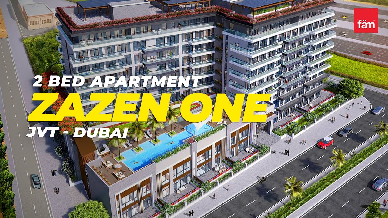Stunning 2 Bed Apartment in Zazen One, JVT - Dubai - YouTube