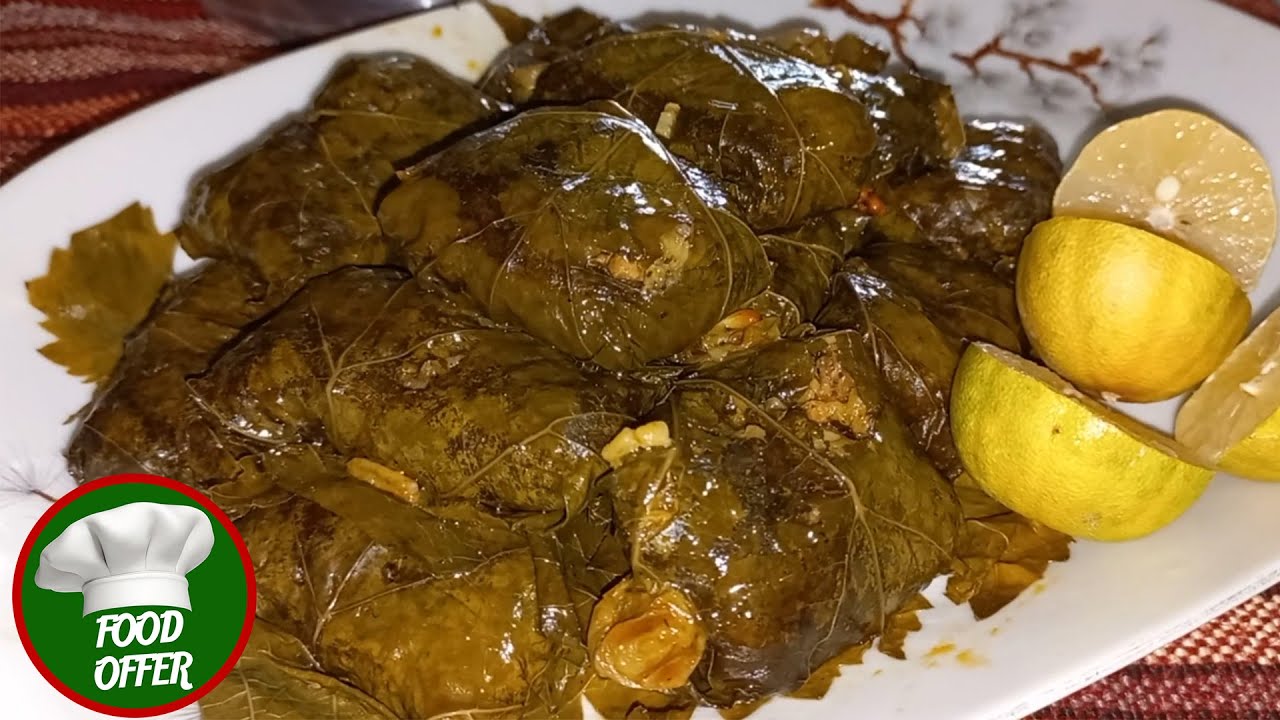 Stuffed Grape Leaves , A traditional and very delicious dish for your ...