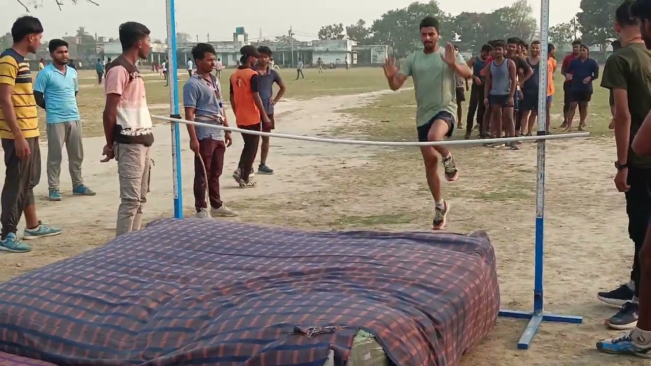 High jump | home guard high jump | high jump technique | 4 feet high ...