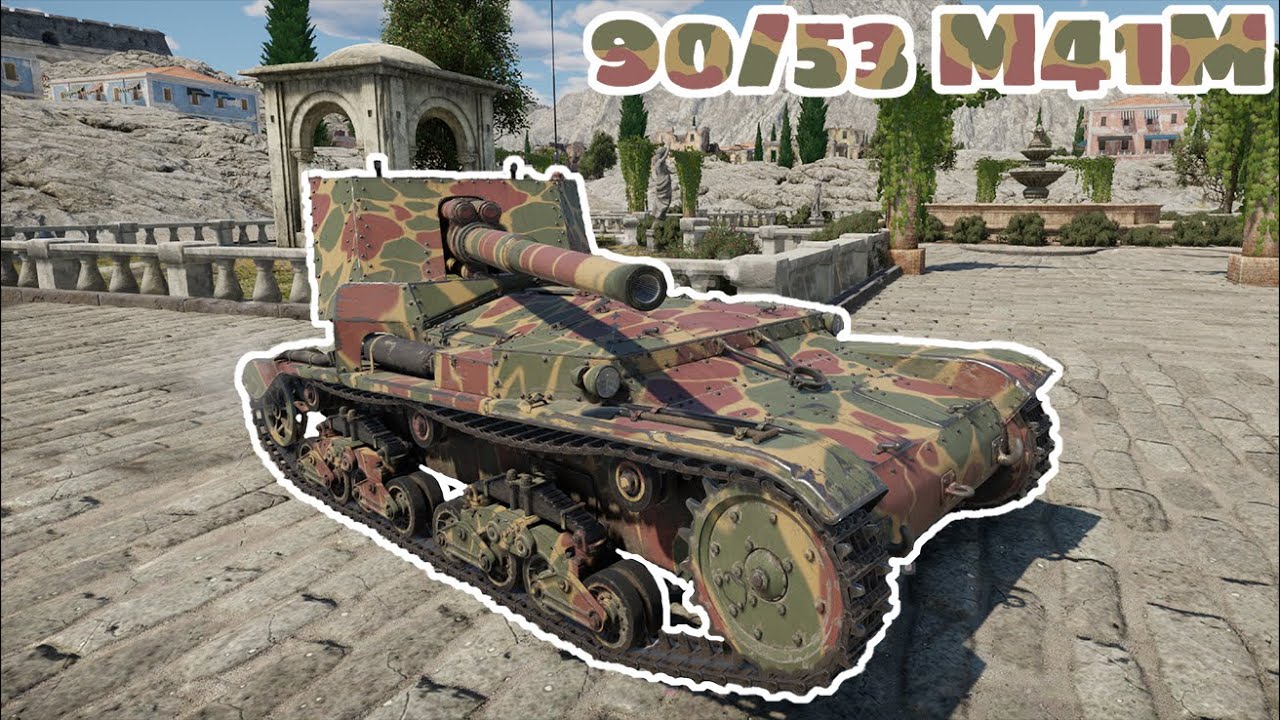 Melting Stalinium With 90/53 M41M - War Thunder - YouTube