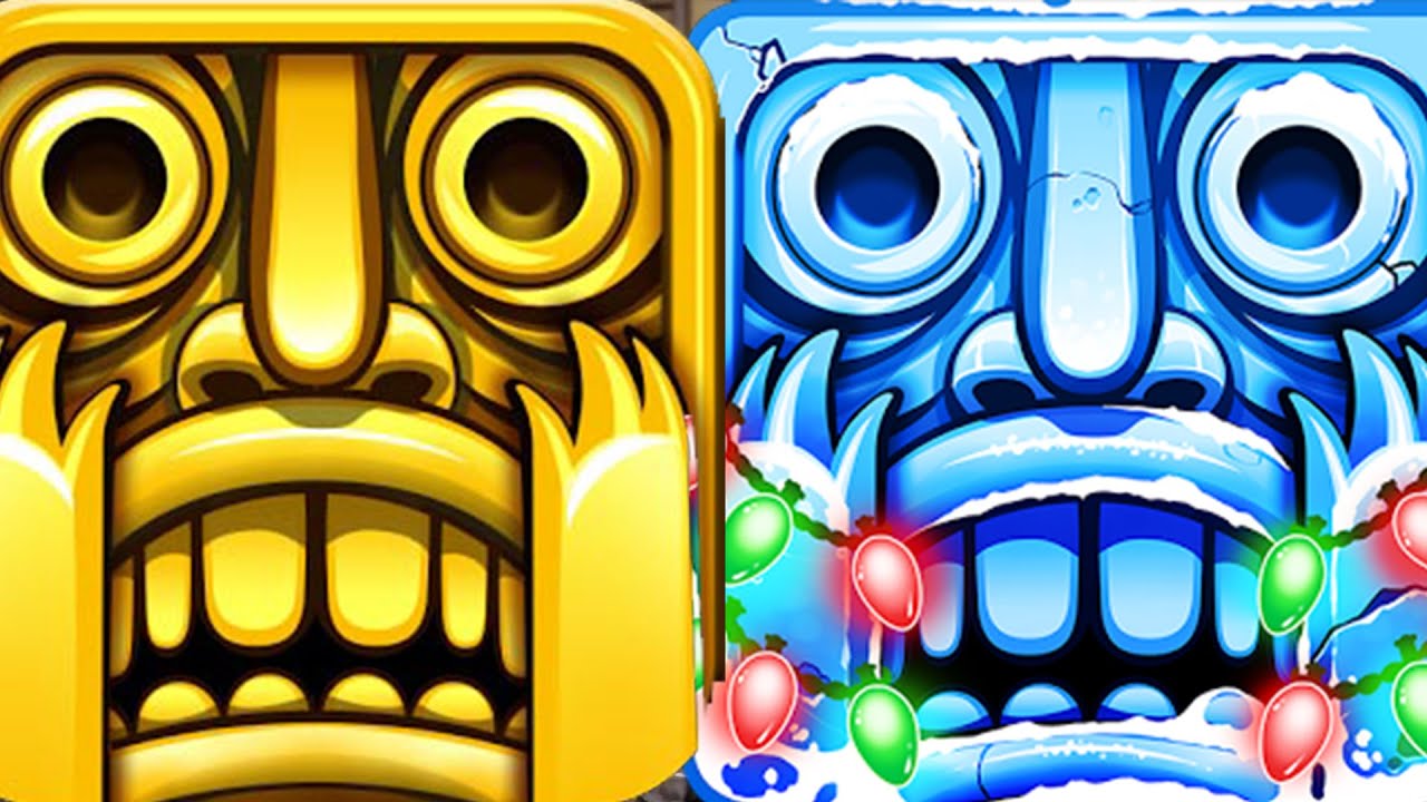 Temple Run Vs Temple Run 2 Frozen Shadows - Endless Run Gameplay - YouTube