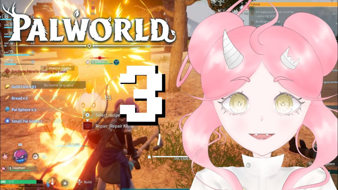 「PALWORLD」 Under Attack! (Part 3) - YouTube