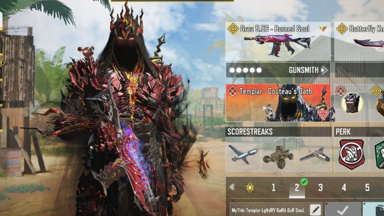 Mythic Templar is back with the new Legendary AR Grau in CODM to drop ...