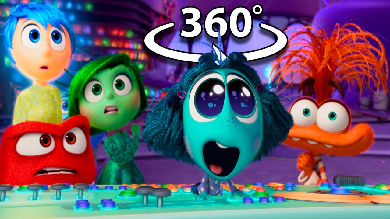 Inside Out 2 - Envy MEME | 360° VR Video - YouTube