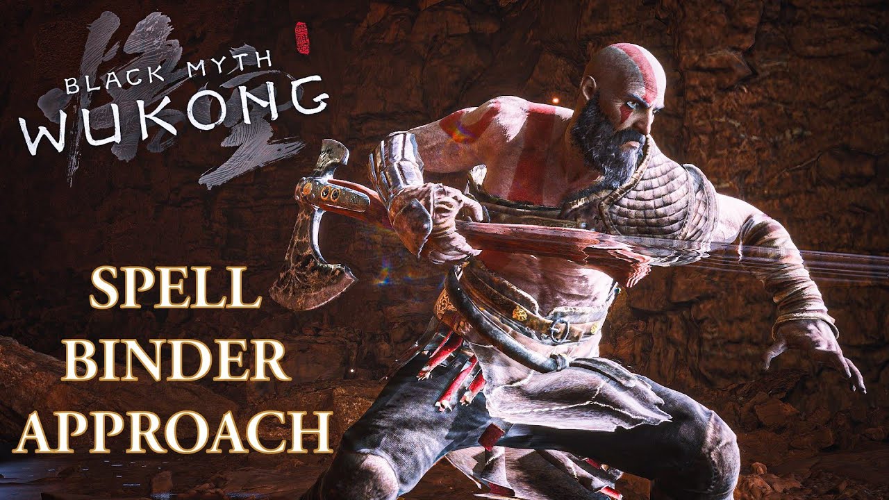 Instead Of Wukong Its KRATOS Against Erlang & Great Sage ! (Spell ...