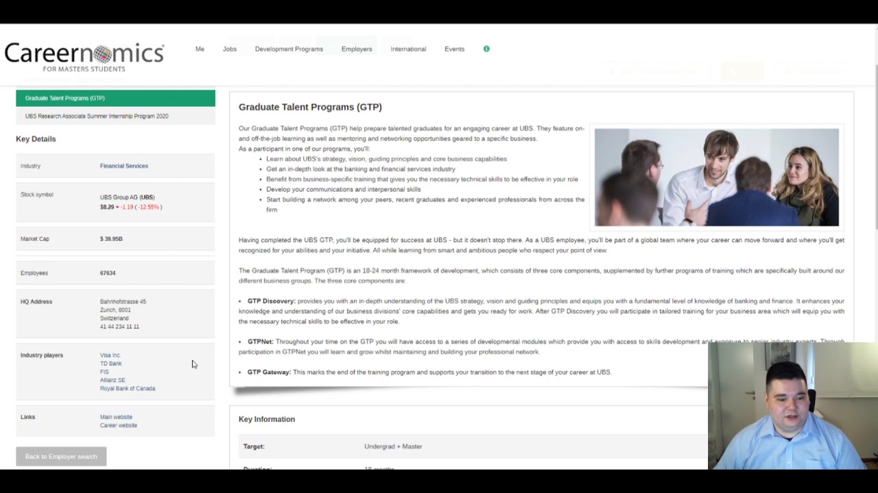 How to search for Development Programs? - YouTube