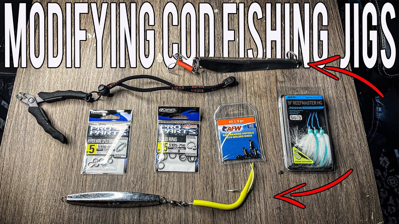 How to Modify Cod Fishing Jigs for Spring CODFISH - YouTube
