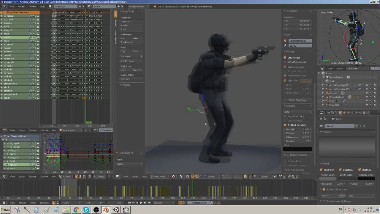 Unity 5 - Resident Evil Clone - Prototyle / Resident Evil Клон ...