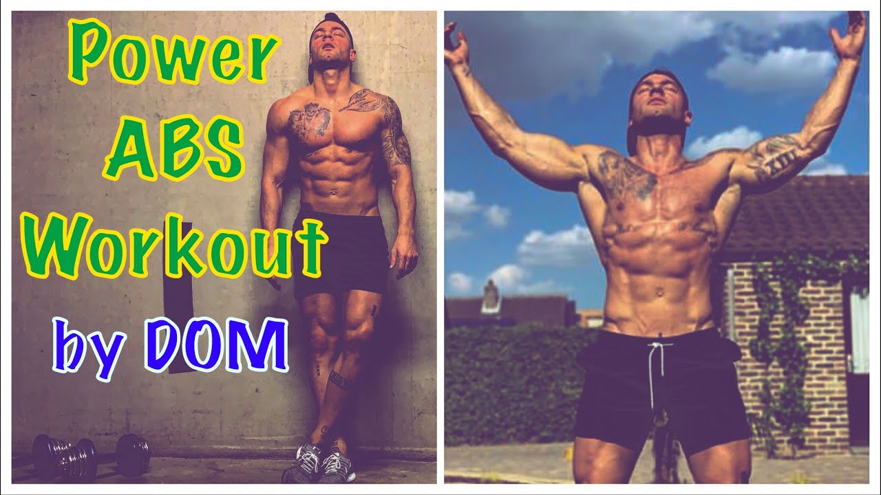 6 Packs ABS workout by Fitness Trainer DOM. - YouTube