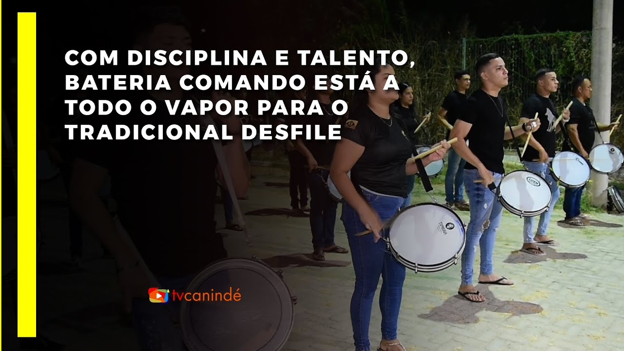 Com disciplina e talento, bateria comando está a todo o vapor para o ...