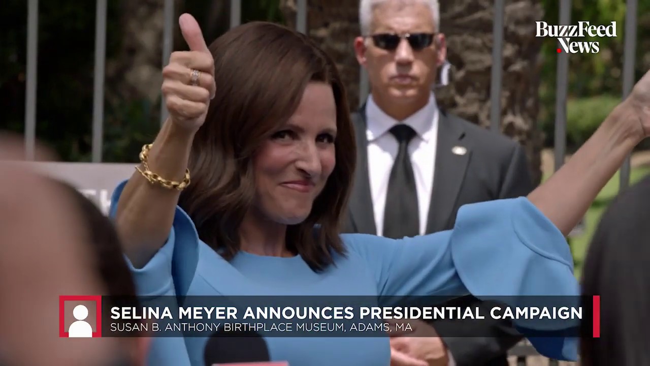 Former president Selina Meyer announces 2020 presidential campaign ...