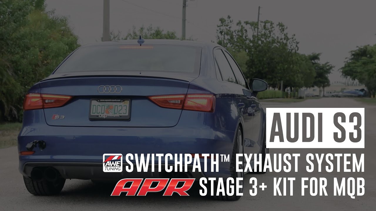 Audi S3 | AWE SwitchPath™ Exhaust | APR Stage III+ Kit | USP ...