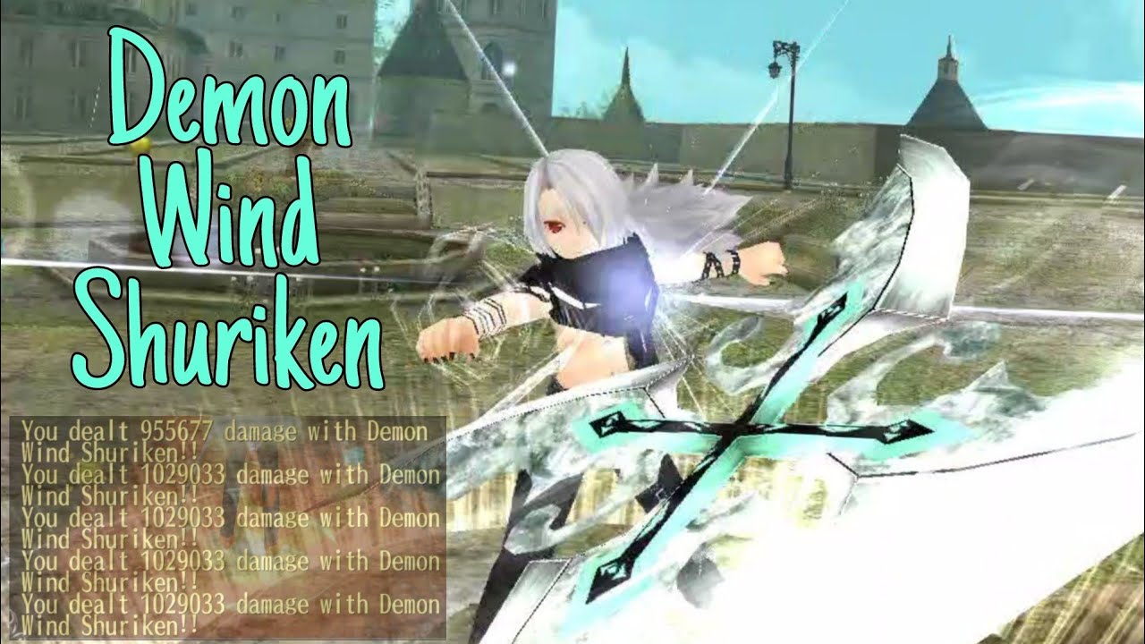 Toram Online - Ninja Demon Shuriken for Miniboss - YouTube
