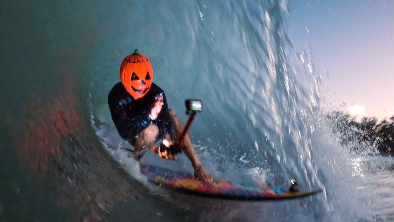 Surfing For Halloween - YouTube