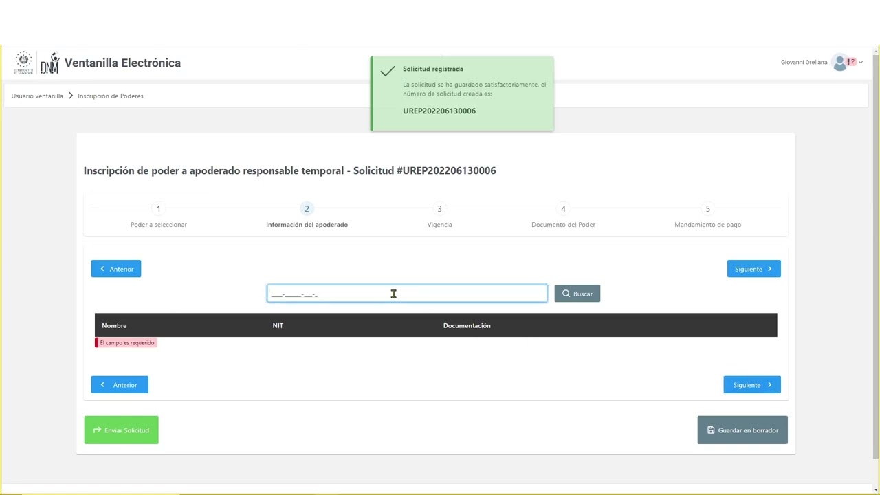 Ventanilla Electrónica profesional responsable y apoderado temporal - YouTube