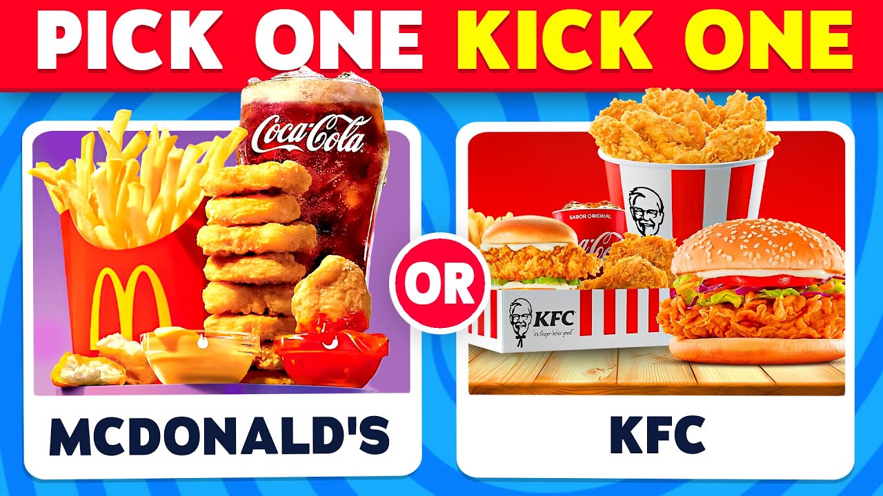Pick One Kick One - Junk Food Edition - YouTube