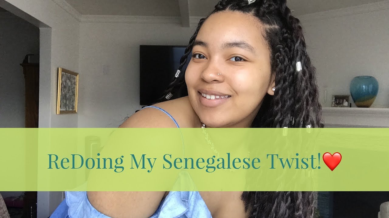 How To Redo Senegalese Twist! ️ - YouTube