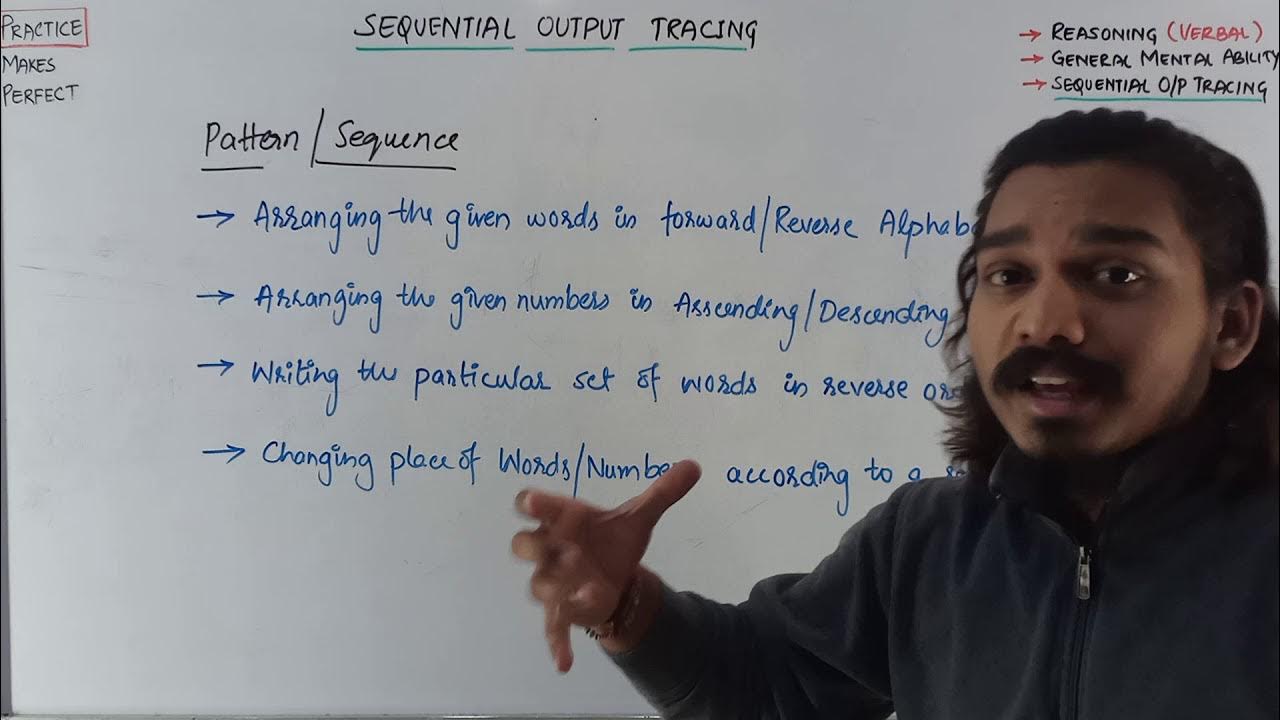 Sequential Output Tracing | Jaiswar Edufit-2021 - YouTube