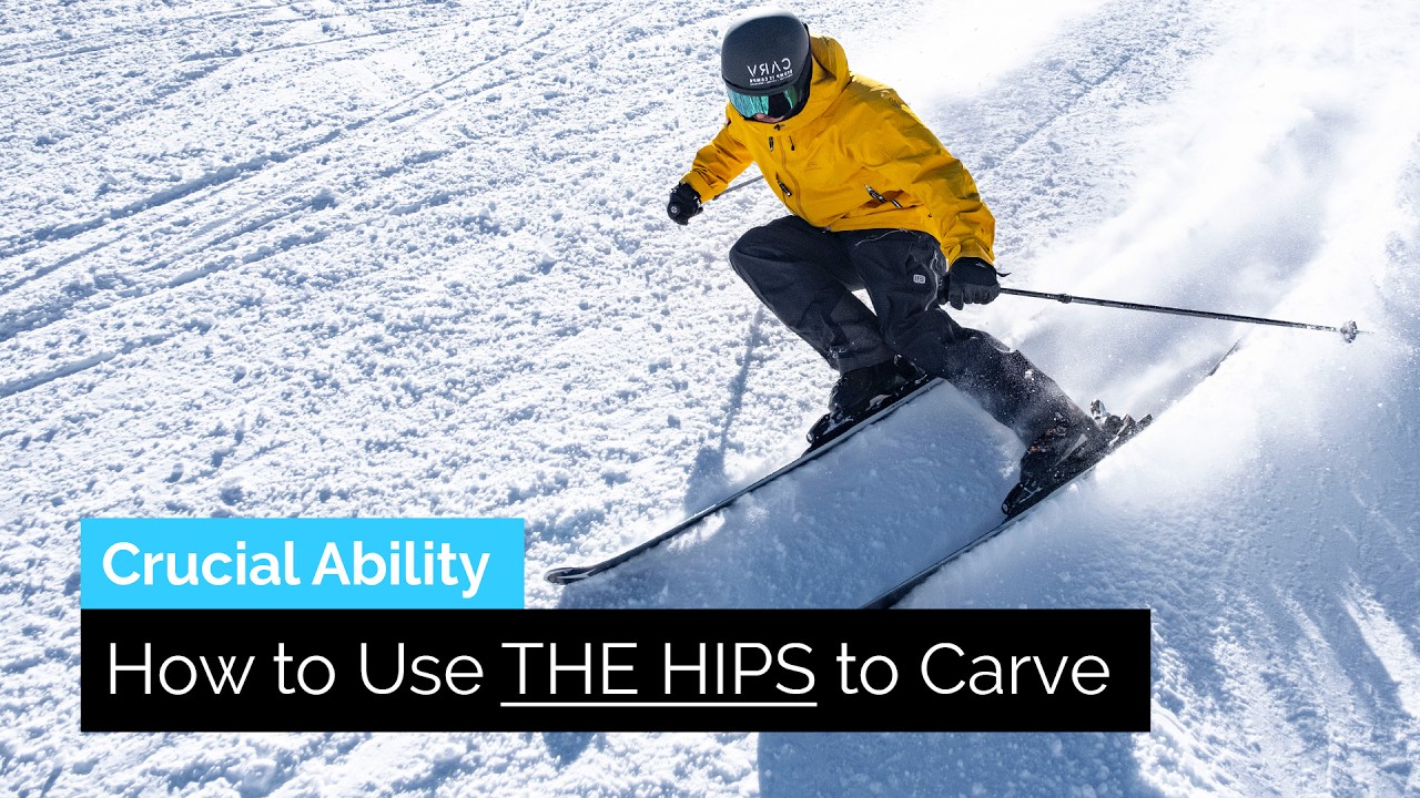 How to Use the Hips to Carve on Skis | The Crucial Ability - YouTube