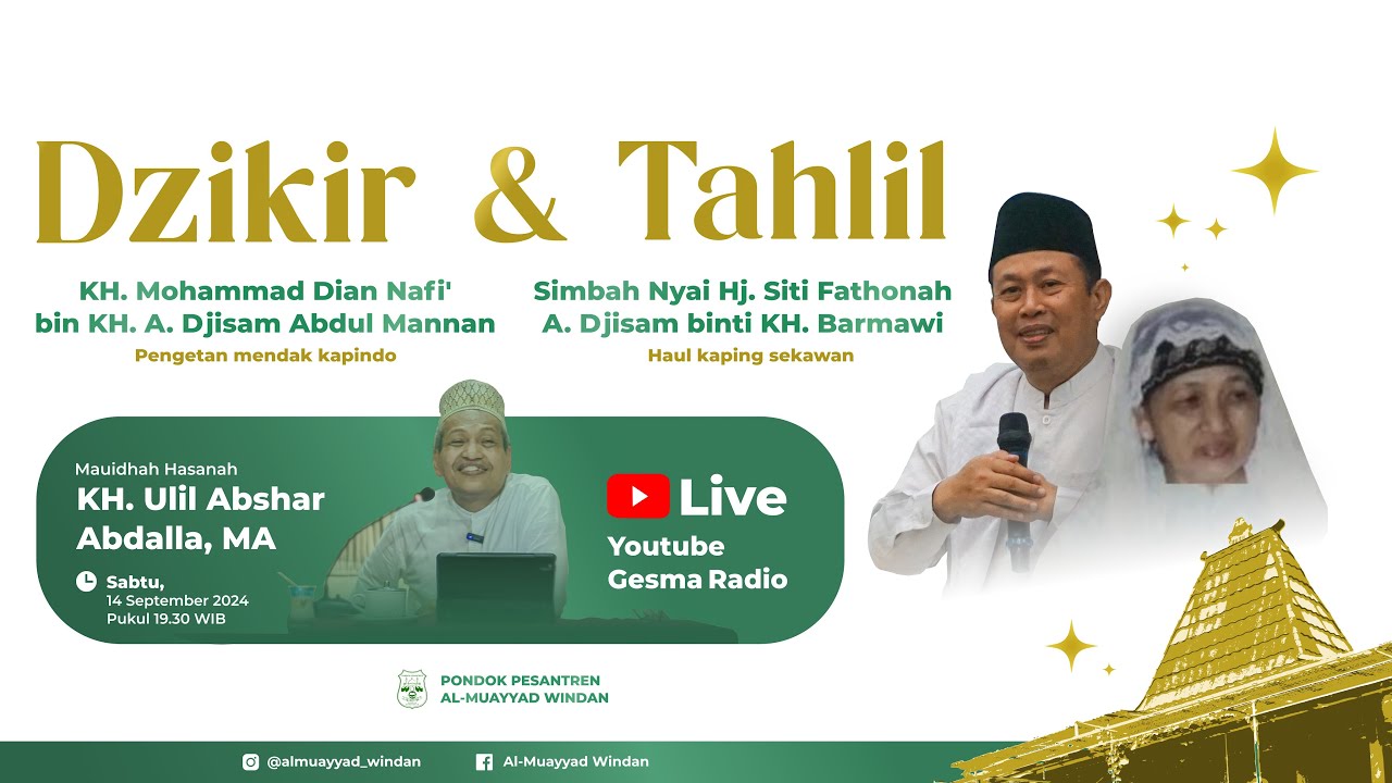 Mendak Kapindo KH. Mohammad Dian Nafi' dan Haul Kaping Sekawan Simbah ...