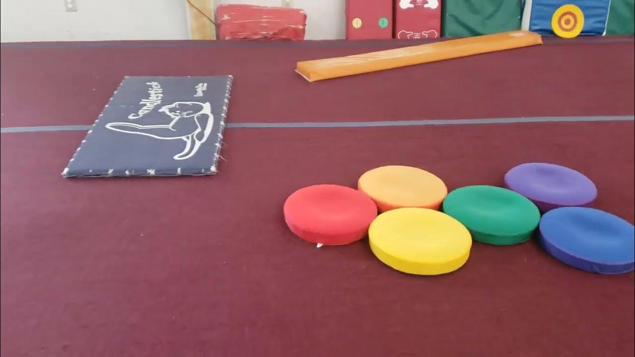 Week 4 Preschool Gymnastics Lesson Plans/Stations - YouTube