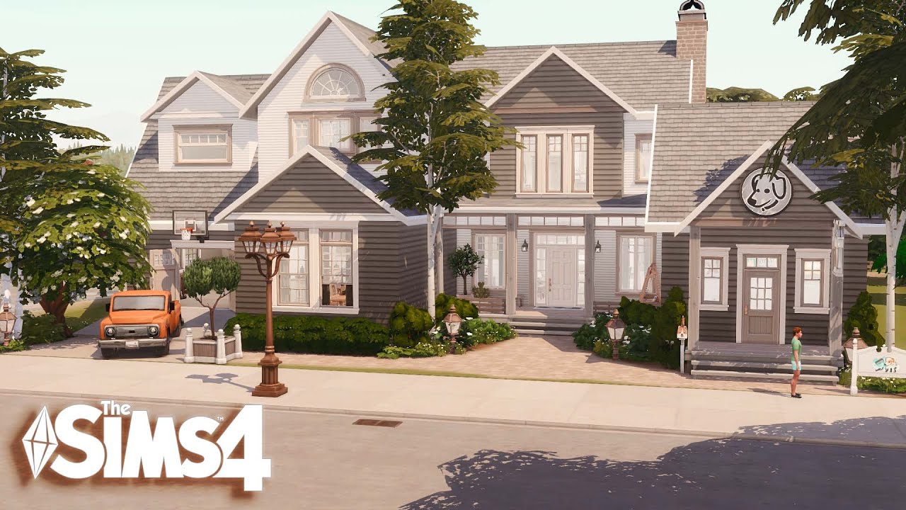 PRIVATE VET CLINIC | The Sims 4 build - YouTube