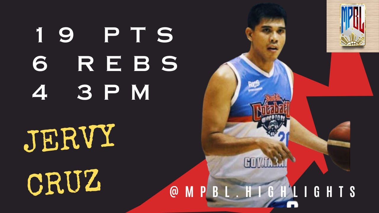 MPBL HIGHLIGHTS: Jervy Cruz 19 Points 6 rebs 4 3PM vs Mindoro Tamaraws ...