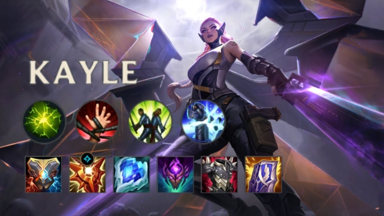 TOP 9 mono KAYLE Wild Rift BR - GRÃO MESTRE - COMO JOGAR e GUIA de KAYLE - YouTube