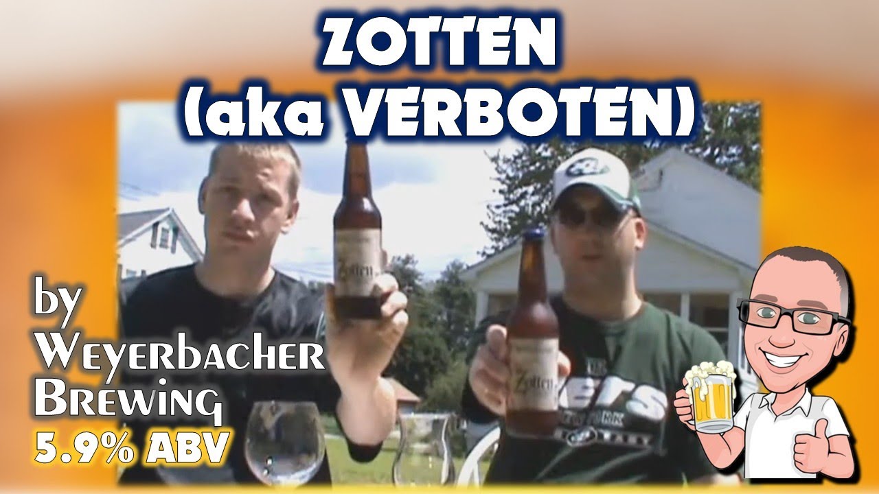 Zotten by Weyerbacher Brewing (so good it's Verboten!?) - YouTube