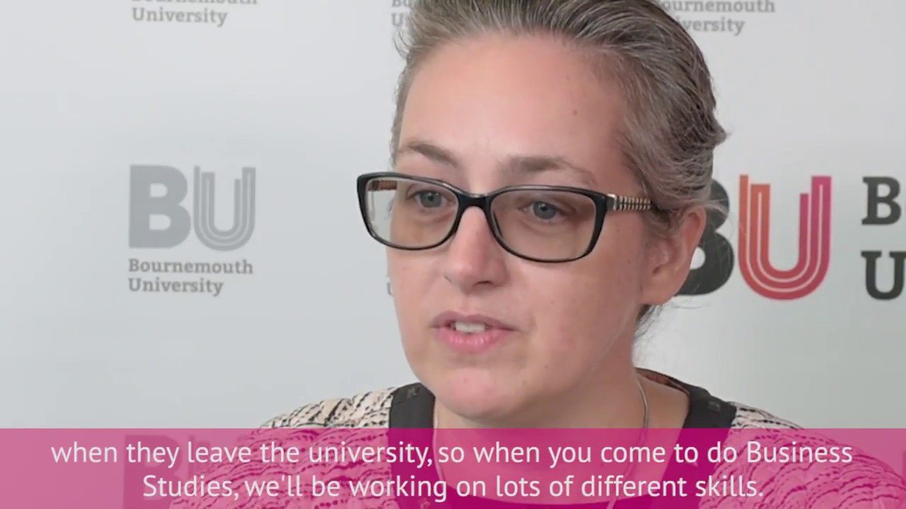Why study Business Studies at BU? - YouTube