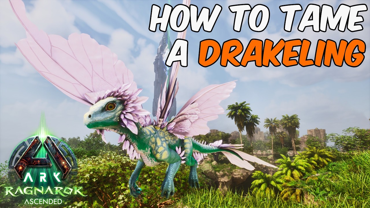 How To Tame a Drakeling in ARK Survival Ascended Ragnarok + Full ...