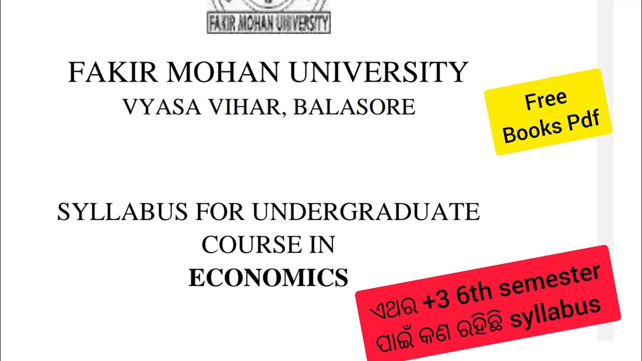 UG 6th Semester Economics Honours Syllabus FM University YouTube ug-6th-semester-economics-honours-syllabus-fm-university-youtube