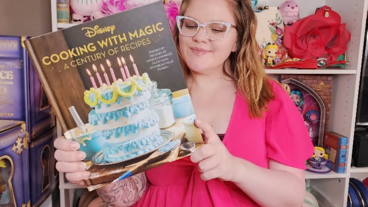 Disney Cookbook Cooking with Magic @disneybooks - YouTube