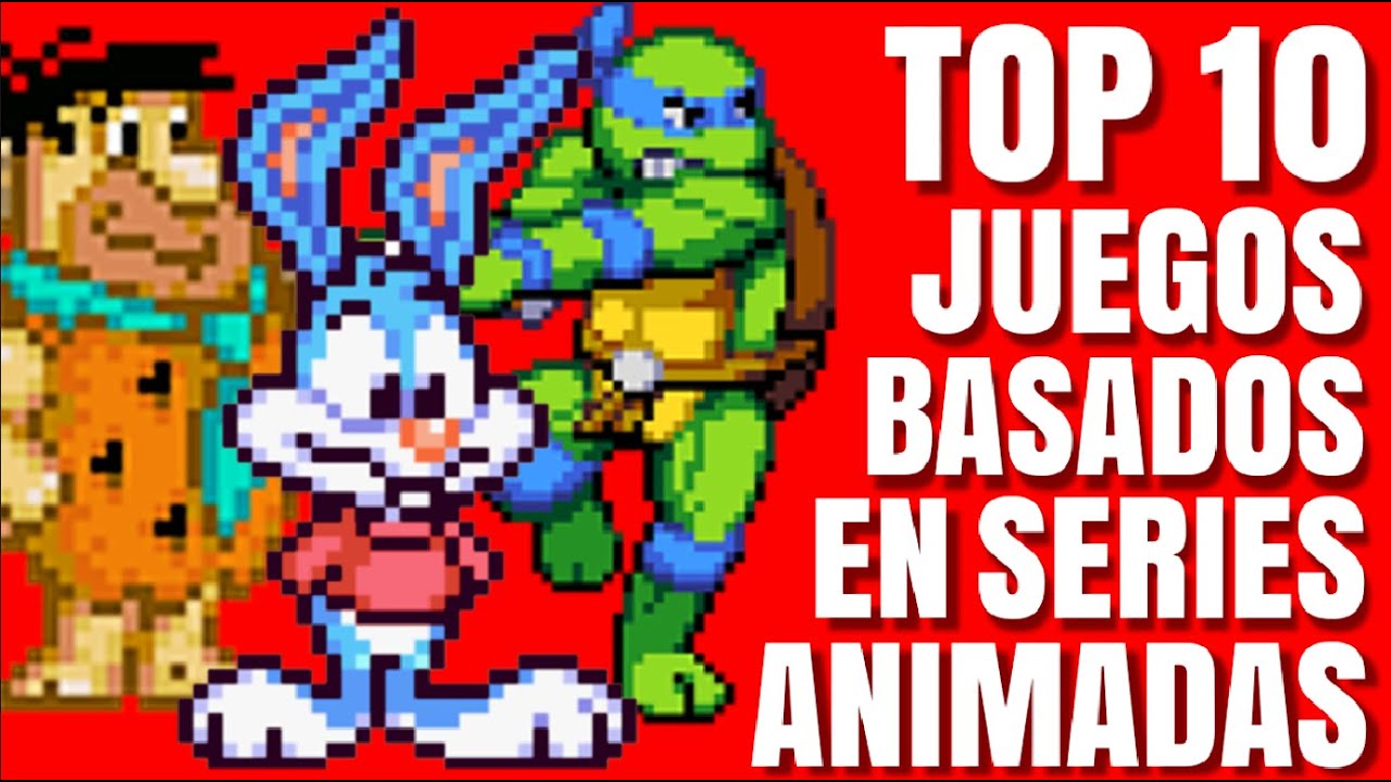 TOP 10 MEJORES VIDEOJUEGOS DE SERIES ANIMADAS! - YouTube