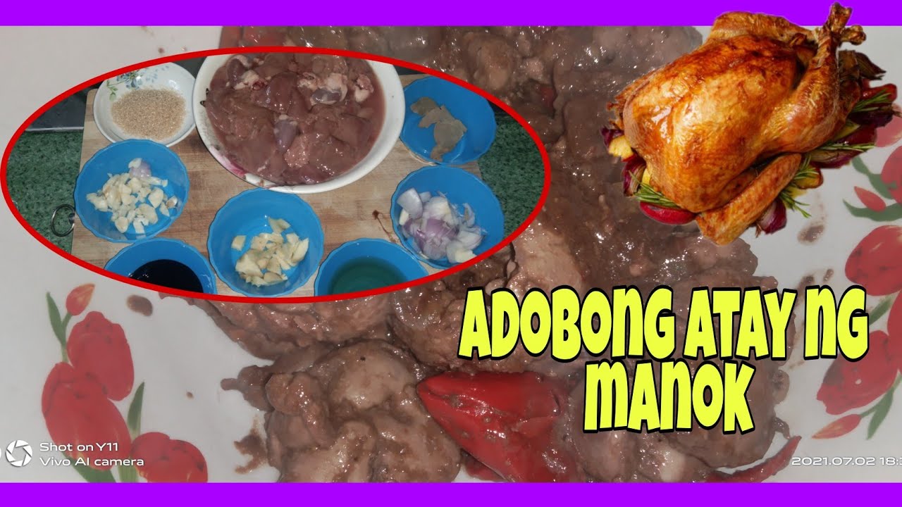 How to cook adobong atay ng manok recipe - YouTube